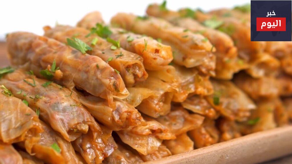 طريقة عمل محشي كرنب على الطريقة المصرية | بوابة خبر اليوم الإلكترونية
